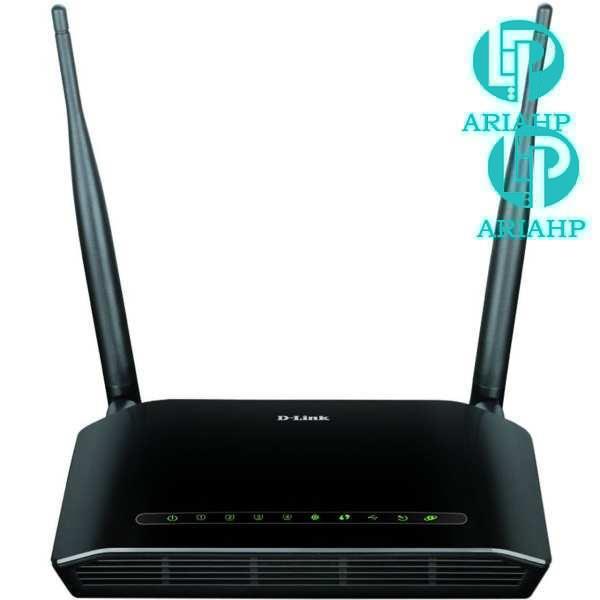 ‫مودم روتر ADSL2 Plus بی‌ سیم N300 دی-لینک مدل DSL-2740U_V2